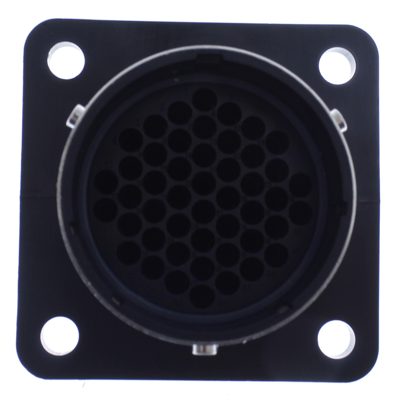 Firewall connector 48 pins with flange - Incl. stikben (FEMALE ...